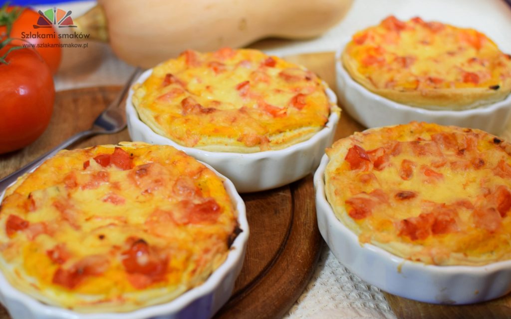 Mini tarty na cieście francuskim z dynią i serkiem ricotta – Szlakami ...